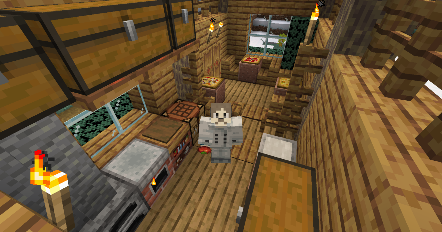 【マイクラ】マイクラ世界でピザ作り！ PizzaCraft MODで遊ぼう【JAVA版／1.20.1対応】 | はらはらマイクラブログ