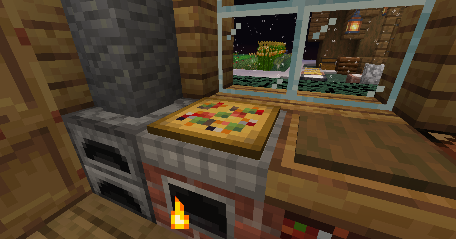 【マイクラ】マイクラ世界でピザ作り！ PizzaCraft MODで遊ぼう【JAVA版／1.20.1対応】 | はらはらマイクラブログ