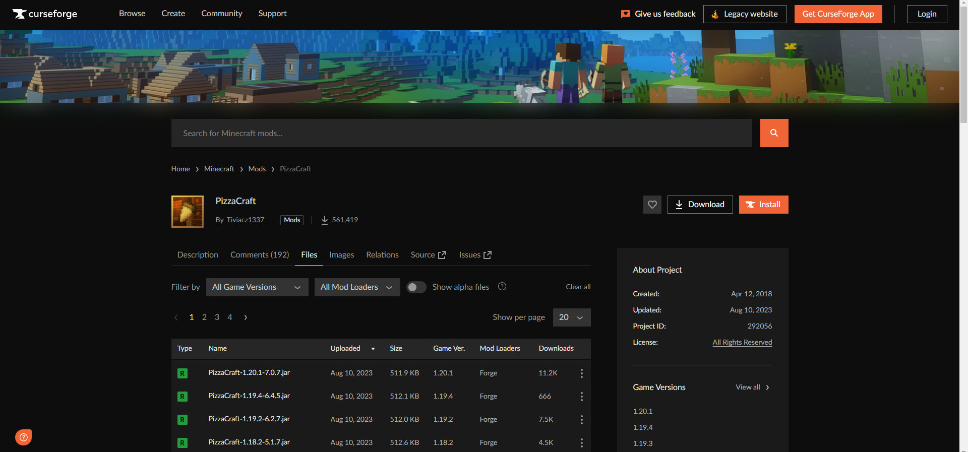 【マイクラ】マイクラ世界でピザ作り！ PizzaCraft MODで遊ぼう【JAVA版／1.20.1対応】 | はらはらマイクラブログ