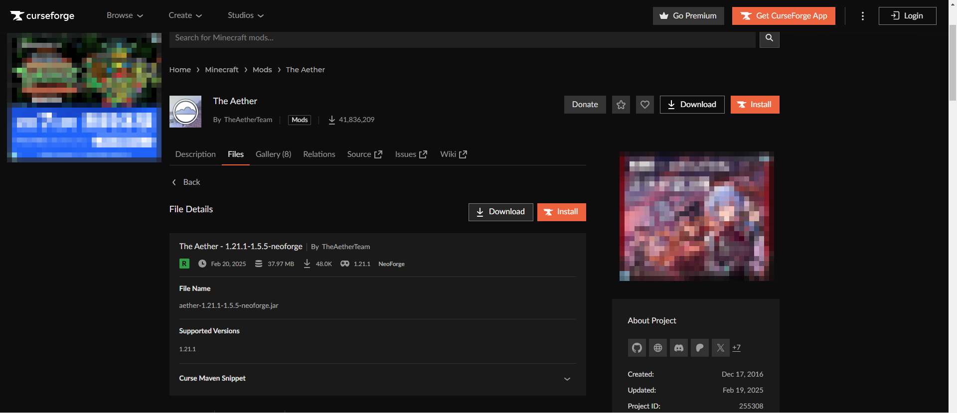 【マイクラ】天空の楽園MODでサバイバル！ The Aetherで遊ぼう【JAVA版／1.21.1対応】 | はらはらマイクラブログ